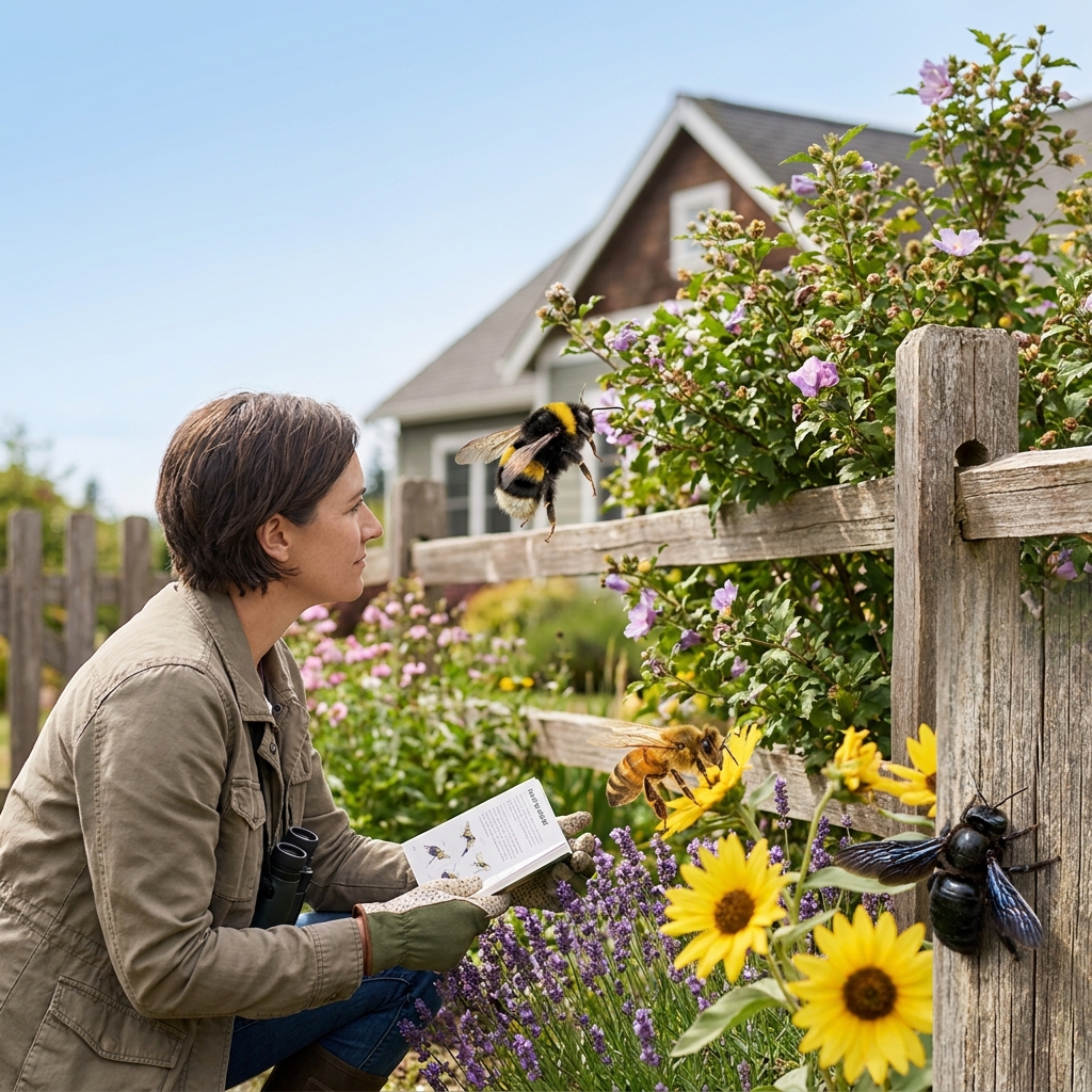 Bees Around Your House? How to Tell Honey Bees, Bumble Bees, and ...